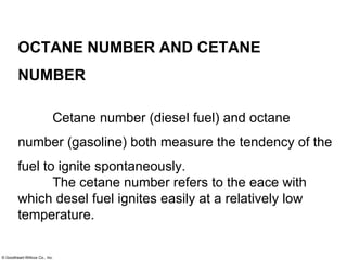 octane and cetane numbers | PPT