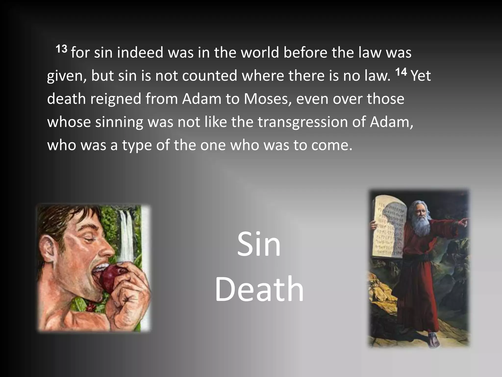 Adam’s Curse and Christ’s Cure - Romans 5:12-21 | PPTX