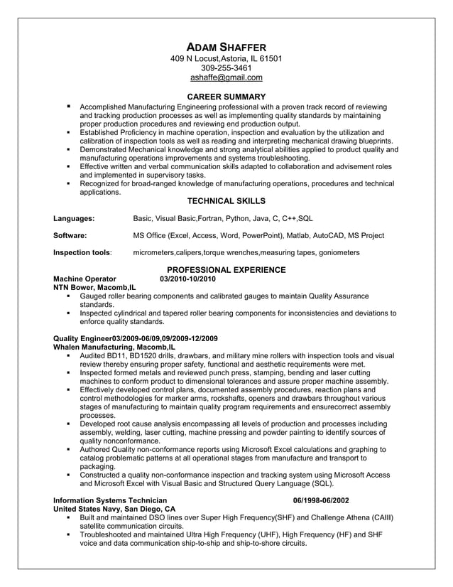 Adam shaffer(7) | PDF