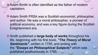Adam Smith | PPTX
