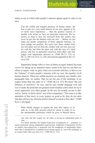 ADAM SMITH AND EQUALITY | PDF