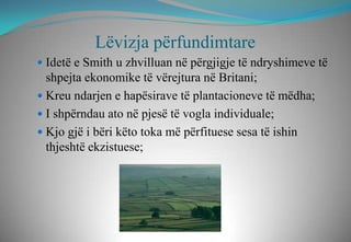 Adam smith grupi i | PPTX