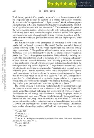 Adam Smith On The Scottish Highlands And The Origins Of Commercial Society | PDF
