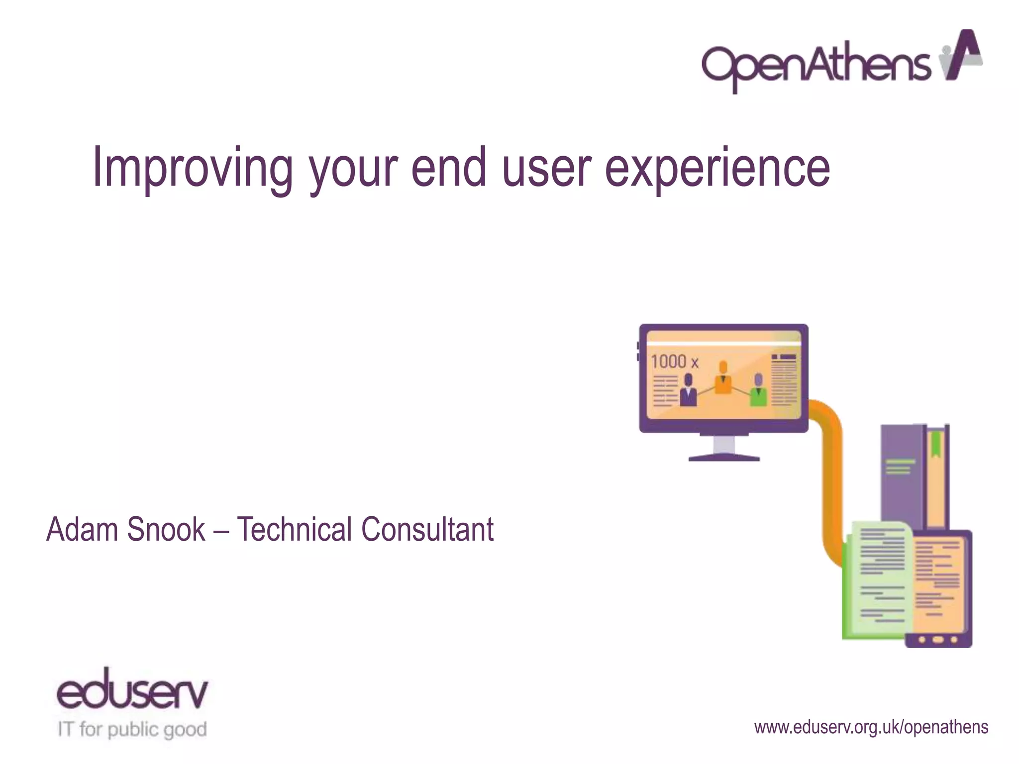 Key considerations when mapping your end user experience | PPT
