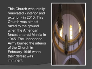 San Vicente de Paul Church, Adamson University, Manila, Philippines | PPTX