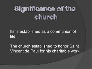 San Vicente de Paul Church, Adamson University, Manila, Philippines | PPTX