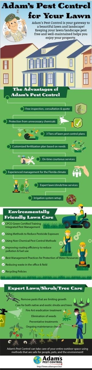 Adam’s Pest Control for Your Lawn | PDF