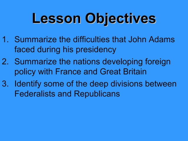 John Adams ppt | PPT | Elections | Politics