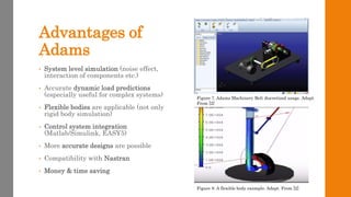 An Overview of Adams Simulation Software in Robotics Applications | PPTX