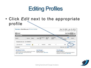 Getting Started With Google Analytics | PPT