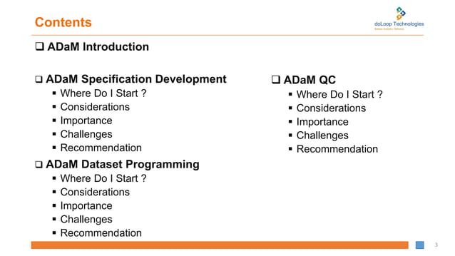 ADaM - Where Do I Start? | PPTX | Computer Software and Applications ...