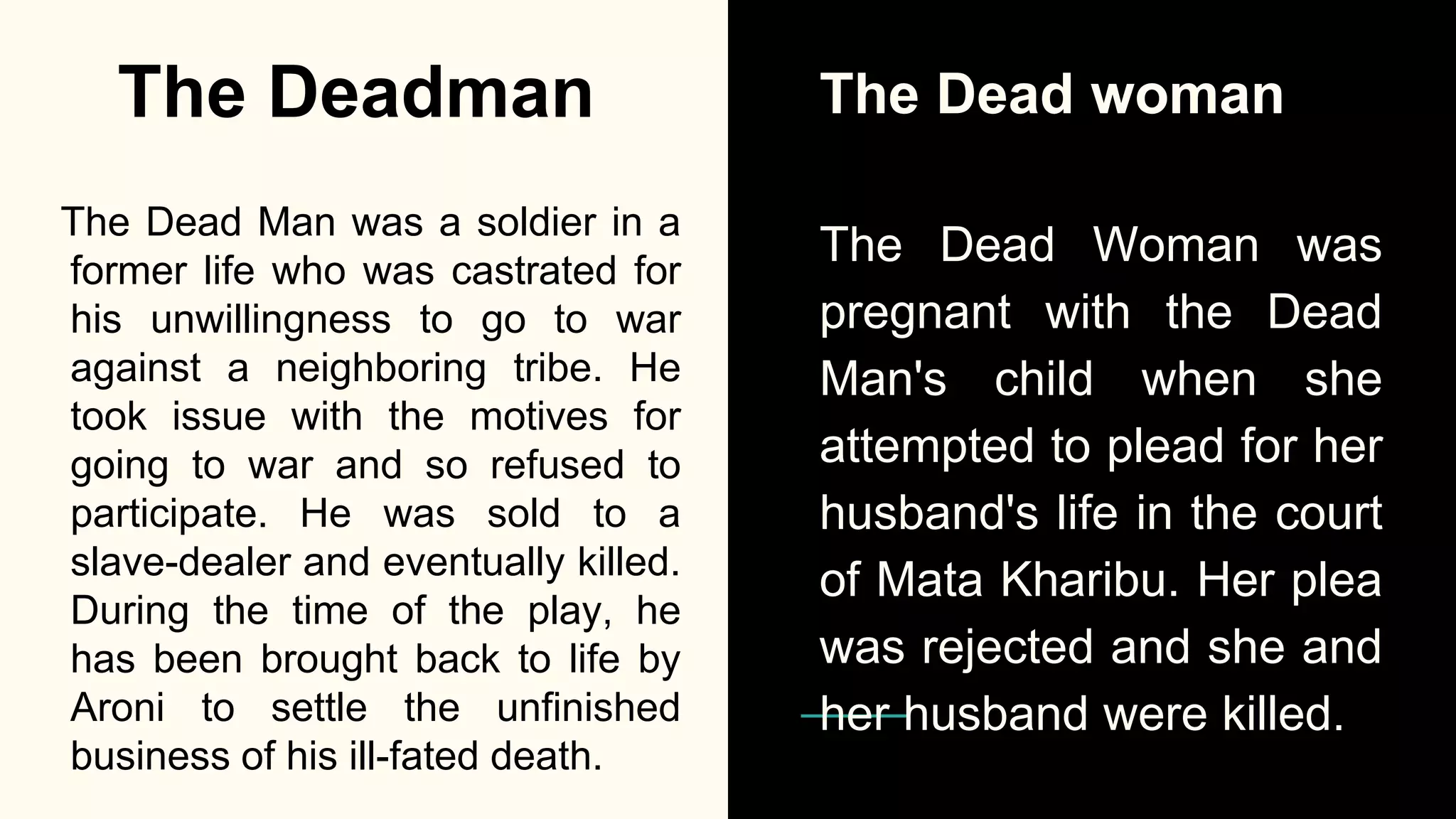 A Dance of Forest by wole Soyinka | PPTX