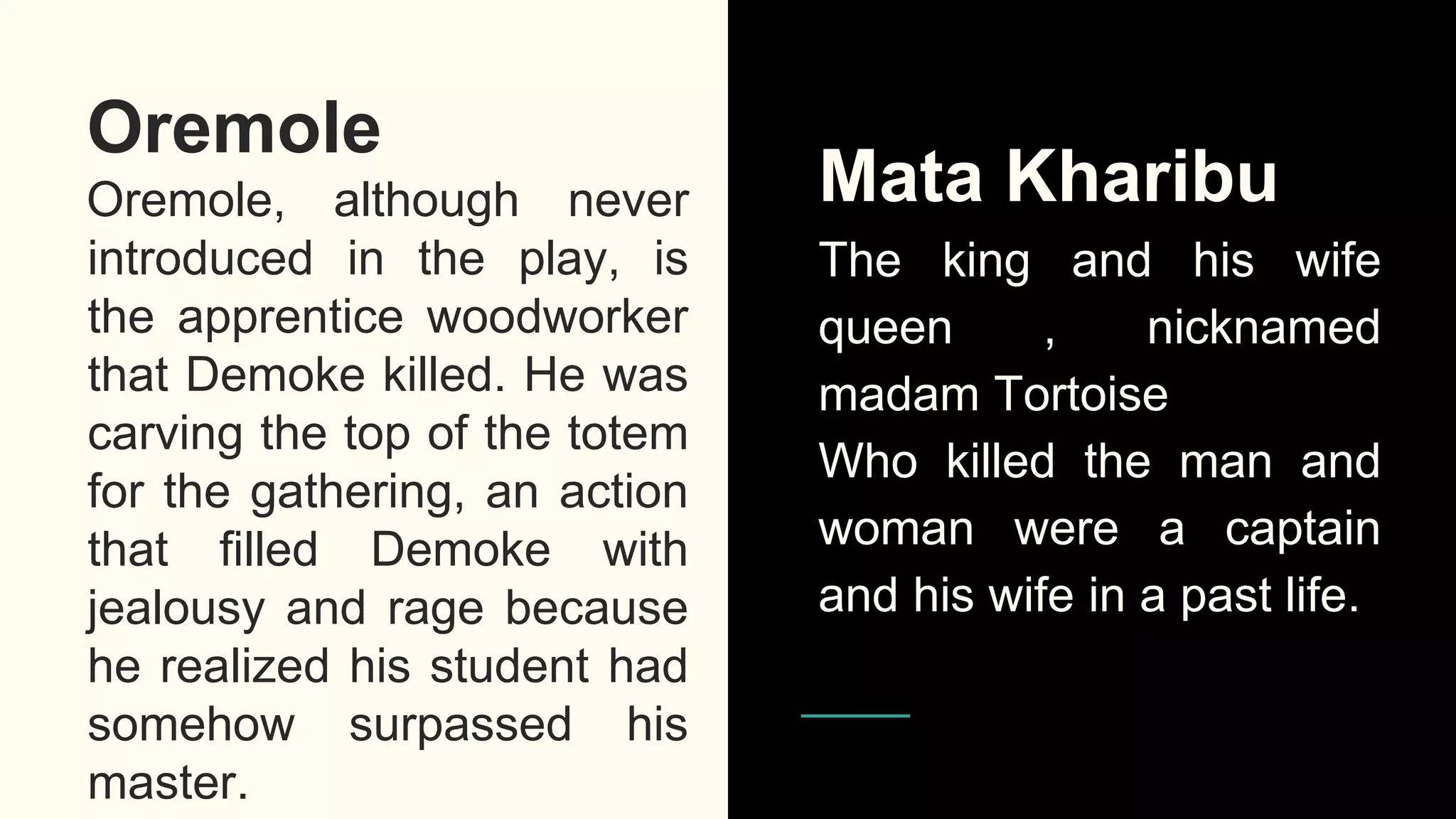 A Dance of Forest by wole Soyinka | PPTX