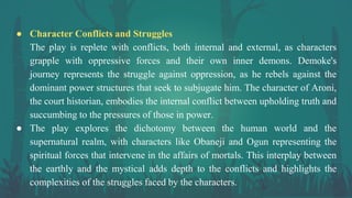 A Dance of the Forest - African Literature | PPTX