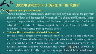 A Dance of the Forest - African Literature | PPTX