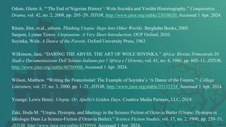 A Dance of the Forest - African Literature | PPTX