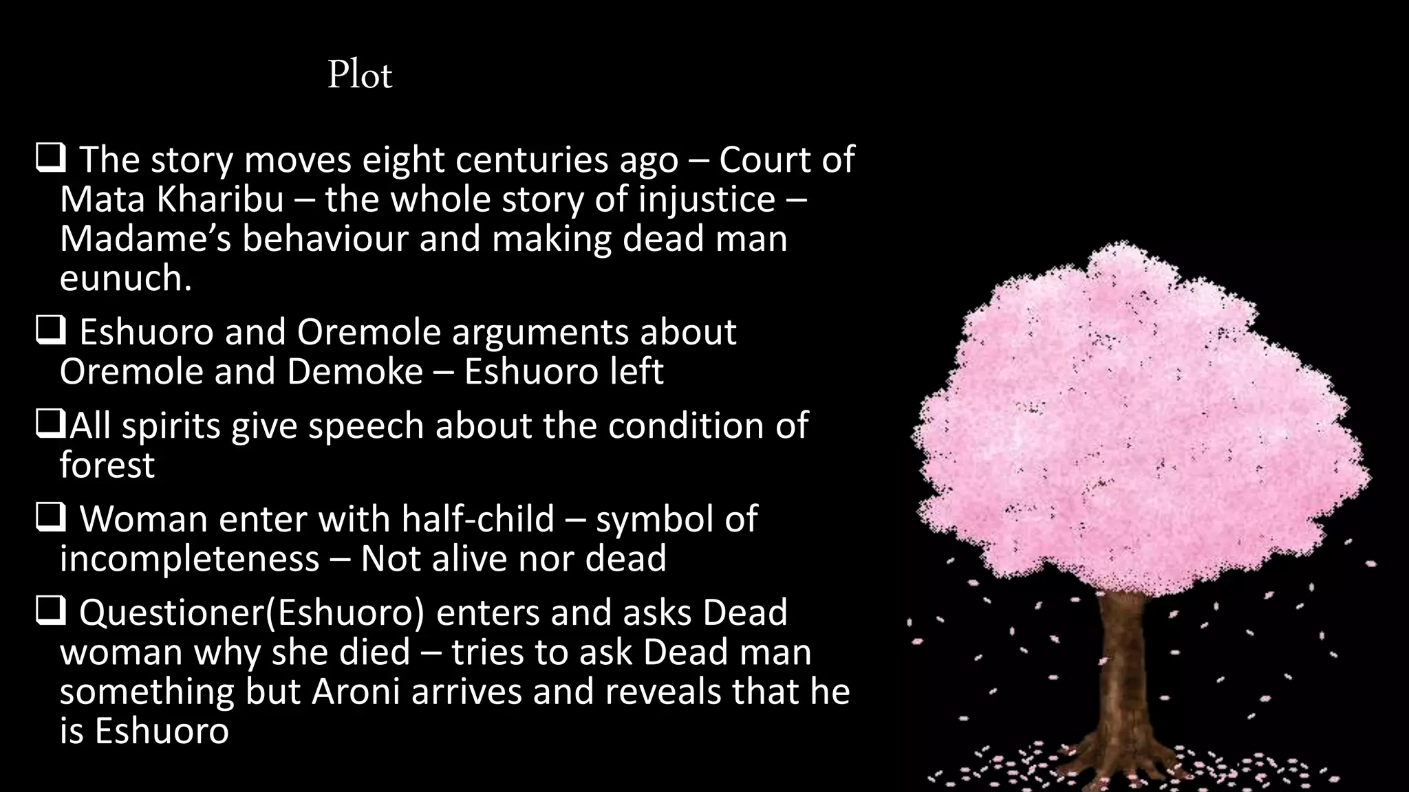 A dance of the forests | PPTX