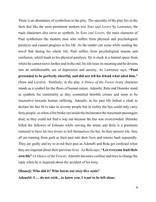 A Dance of the Forests by Wole Soyinka.docx