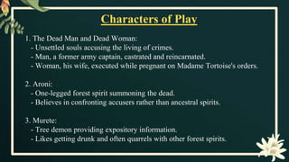 A Dance of the Forests by Wole Soyinka.pptx | Poetry | Books and Literature