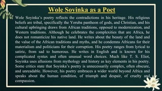 A Dance of the Forests by Wole Soyinka.pptx | Poetry | Books and Literature