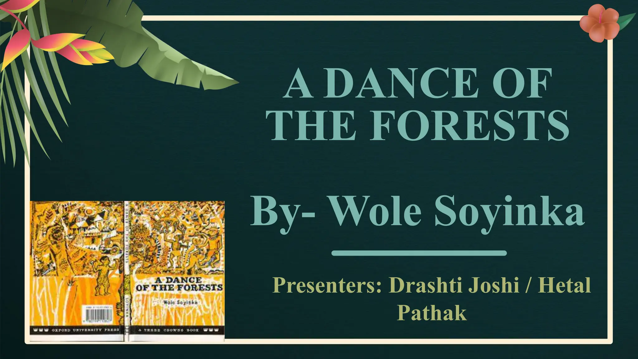 A Dance of the Forests - Play by Wole Soyinka. | PDF