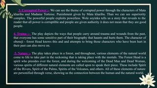 A Dance of the Forests - Play by Wole Soyinka. | PDF