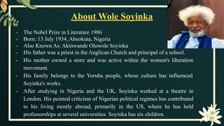 A Dance of the Forests - Play by Wole Soyinka. | PDF