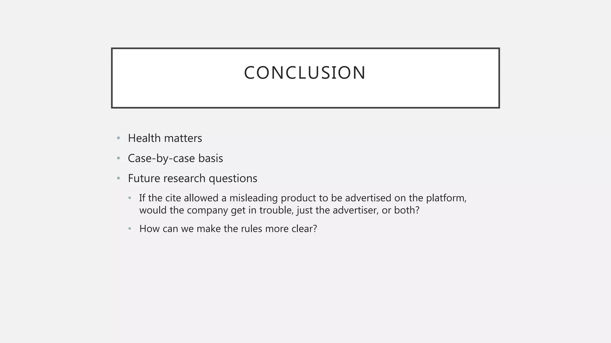 Advertising and the First Amendment | PPT