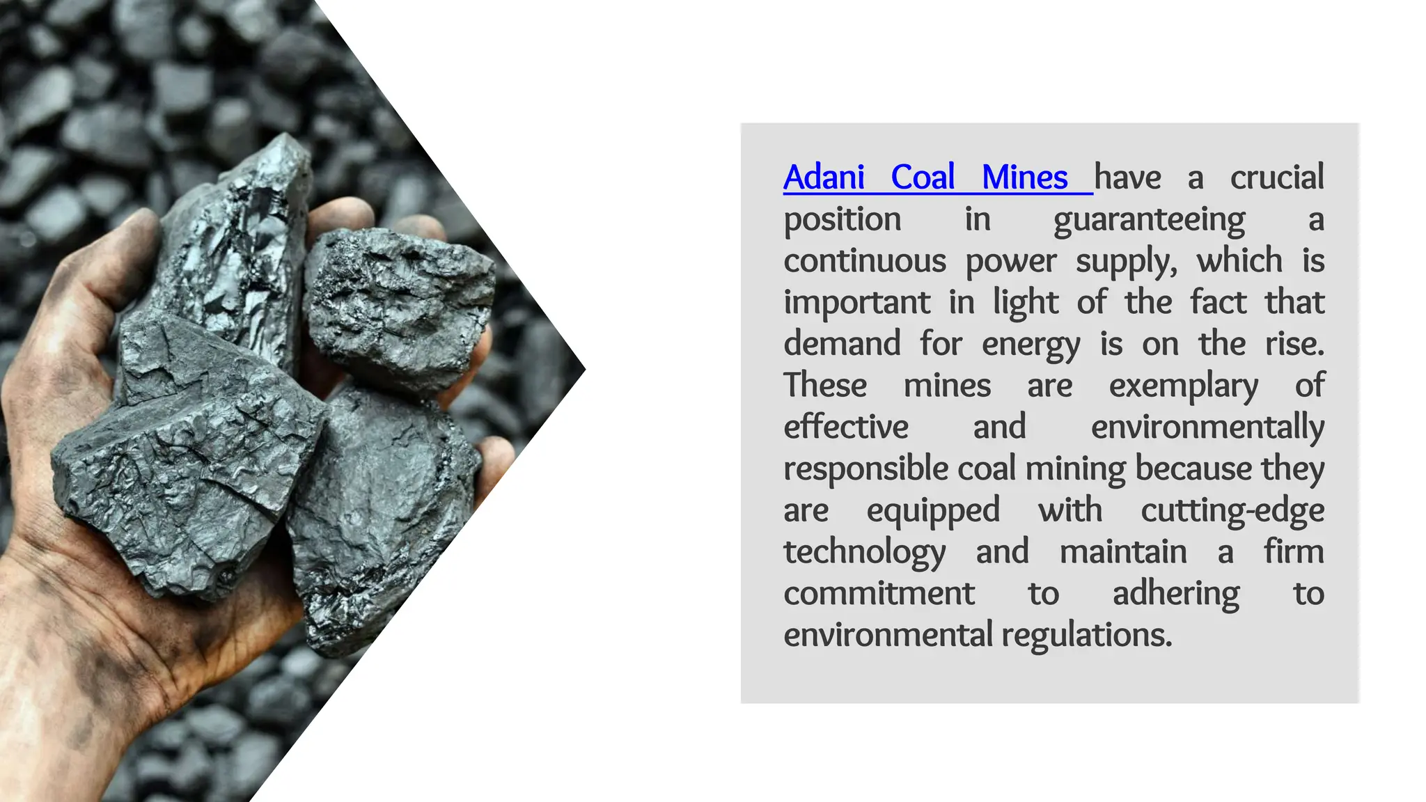 Adani Coal Mines Support India's shift to a Clean Energy Future.pptx