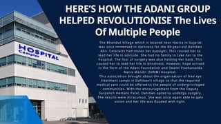 Adani Group Brings Light To The Lives Of 204 People.pptx