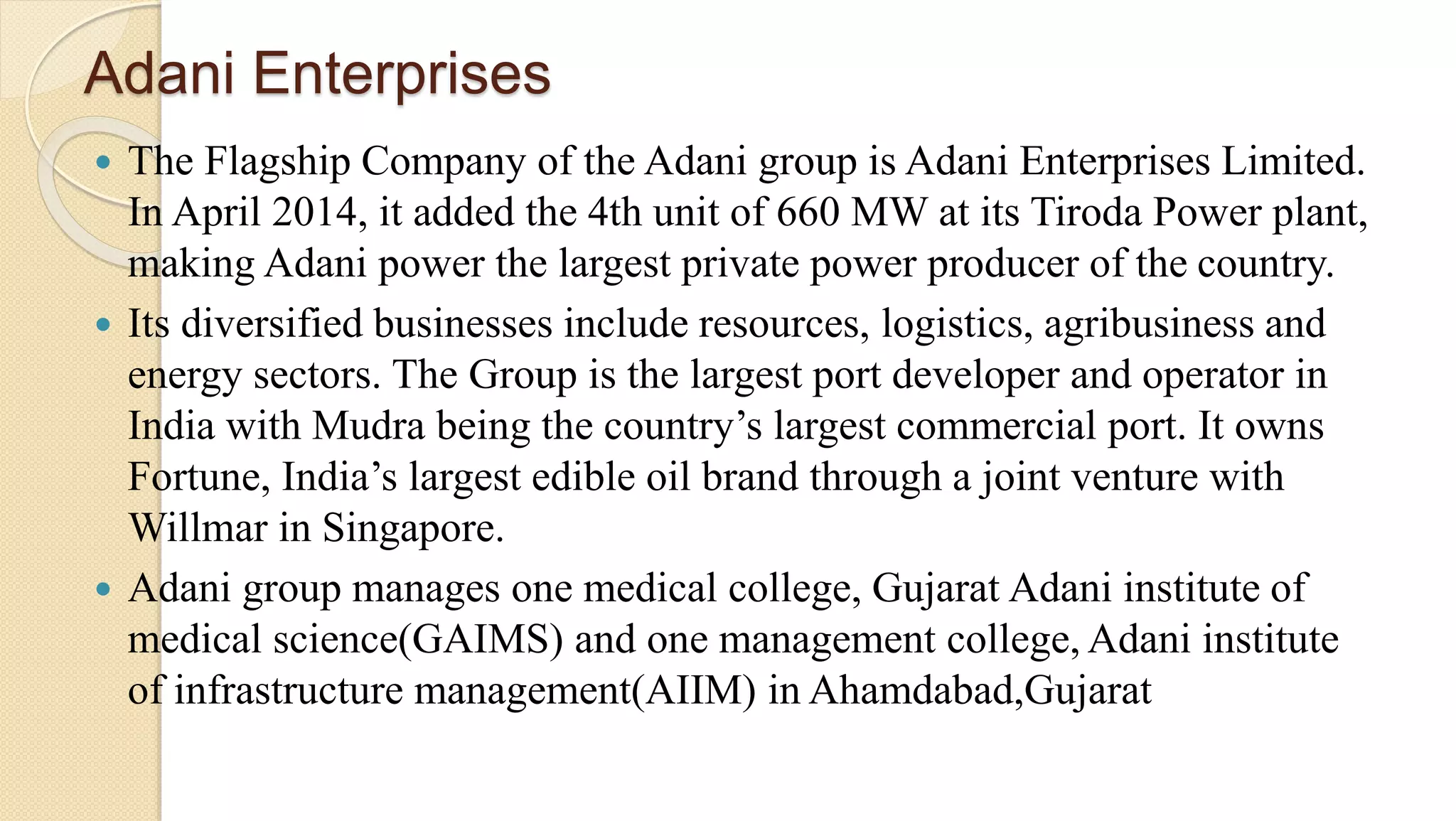 Adani group csr | PPTX