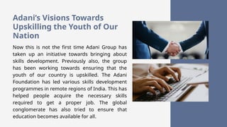 Adani Group Makes Donation for The Development of a Skills University ...