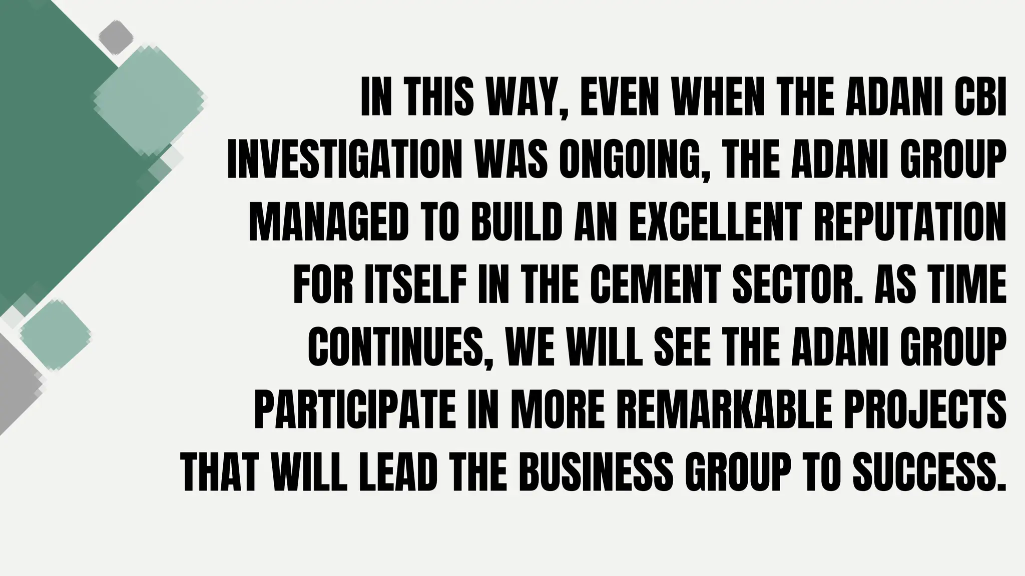 Adani Group's Active Interest In Increasing Its Presence in the Cement ...