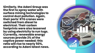 Adani Group's Net Profit Soars by 70% Across Its Companies | PPT