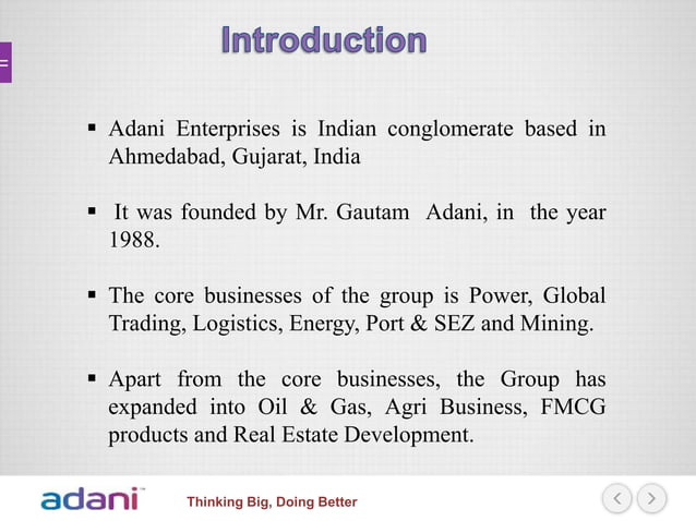 Adani power | PPTX | Power and Energy Industry | Industries