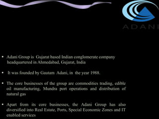 Adani group | PPTX