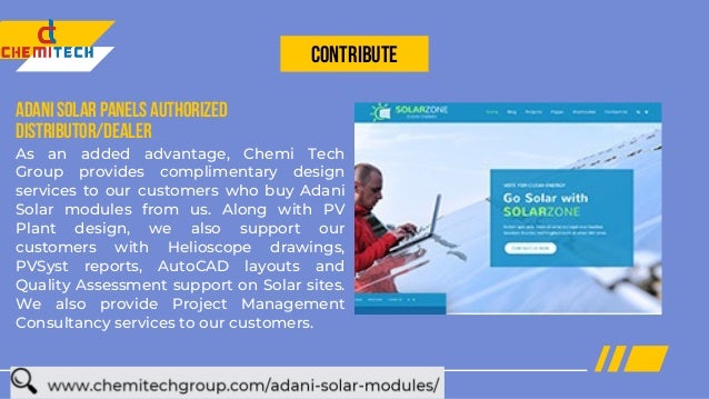 Adani solar Disrtibutor. | PDF