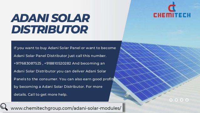 Adani Solar Distributor | PDF