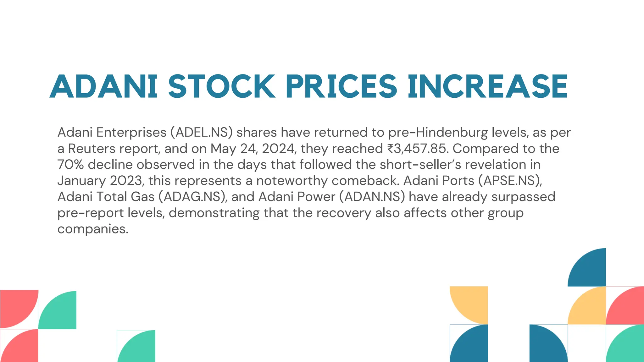 Adani Stock Makes Dramatic Comeback.pptx