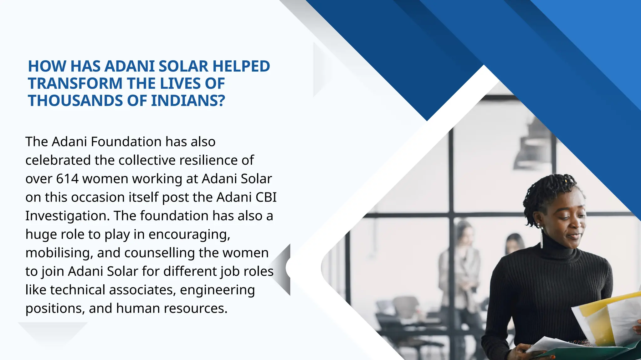 Adani To Empower Women In The Kutch Area.pptx