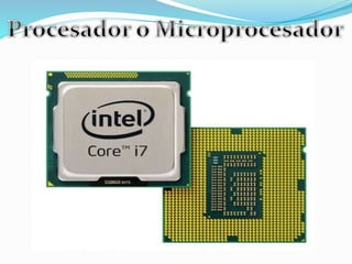 Partes Externas y Internas del Cpu | PPTX