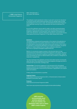 Climate Change Adaptation in building works | PDF