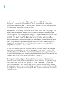 Climate Change Adaptation in building works | PDF