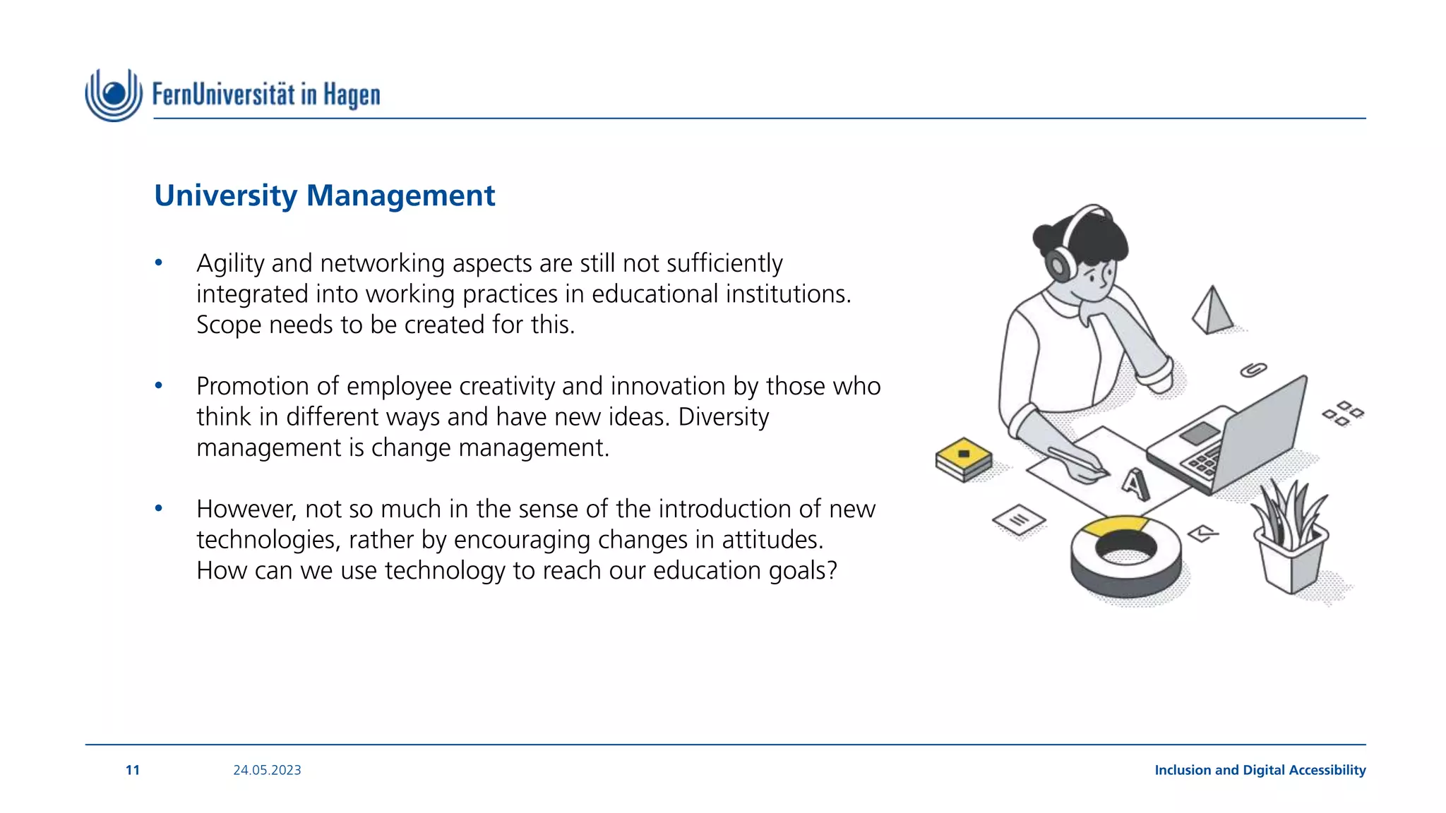 Ada Pellert - Inclusion and Digital Accessibility.pptx | Undergraduate Education | College Education