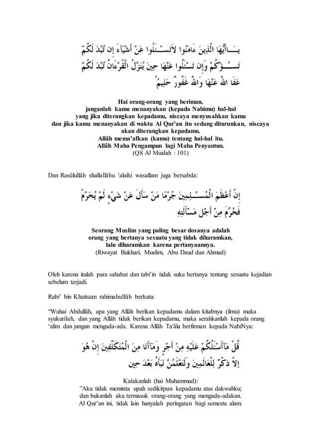 ADAB MAJLIS ILMU | DOCX
