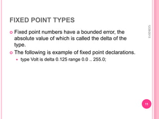 ADA programming language | PPTX