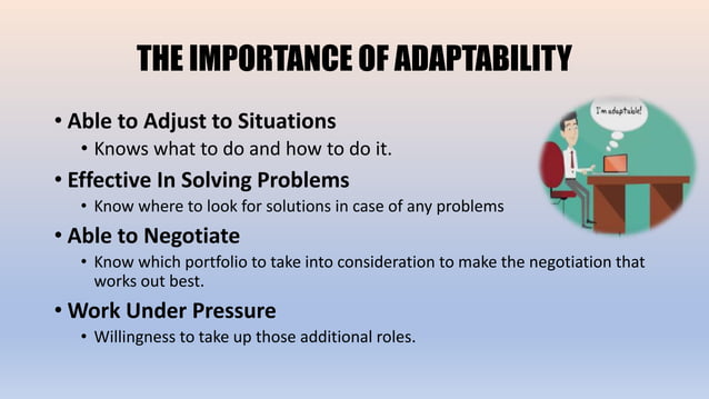 Adaptability | PPTX