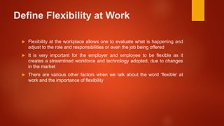 Adaptability & Flexibility | PPTX