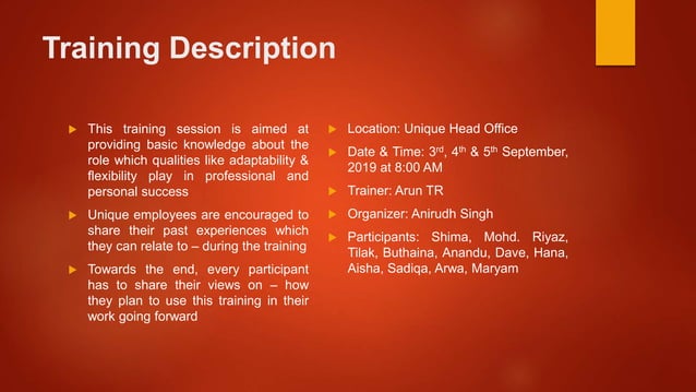 Adaptability & Flexibility | PPTX