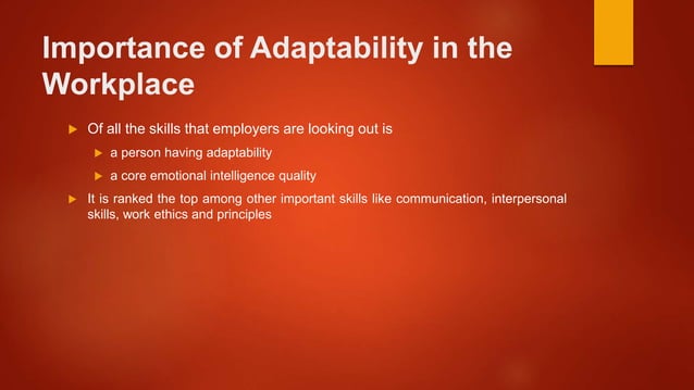 Adaptability & Flexibility | PPTX